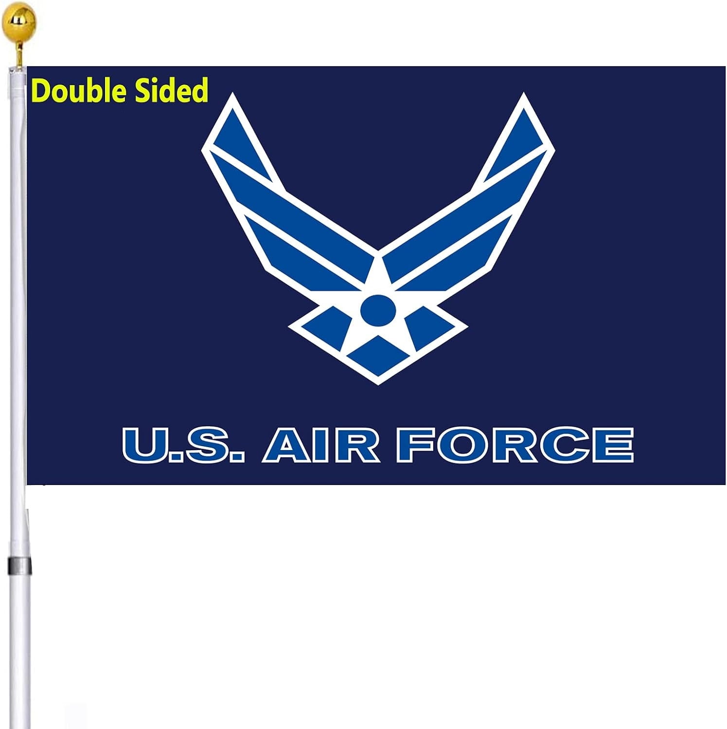 US Air Force Wings Military Flag Double Sided 3x5 FT Outdoor- United ...