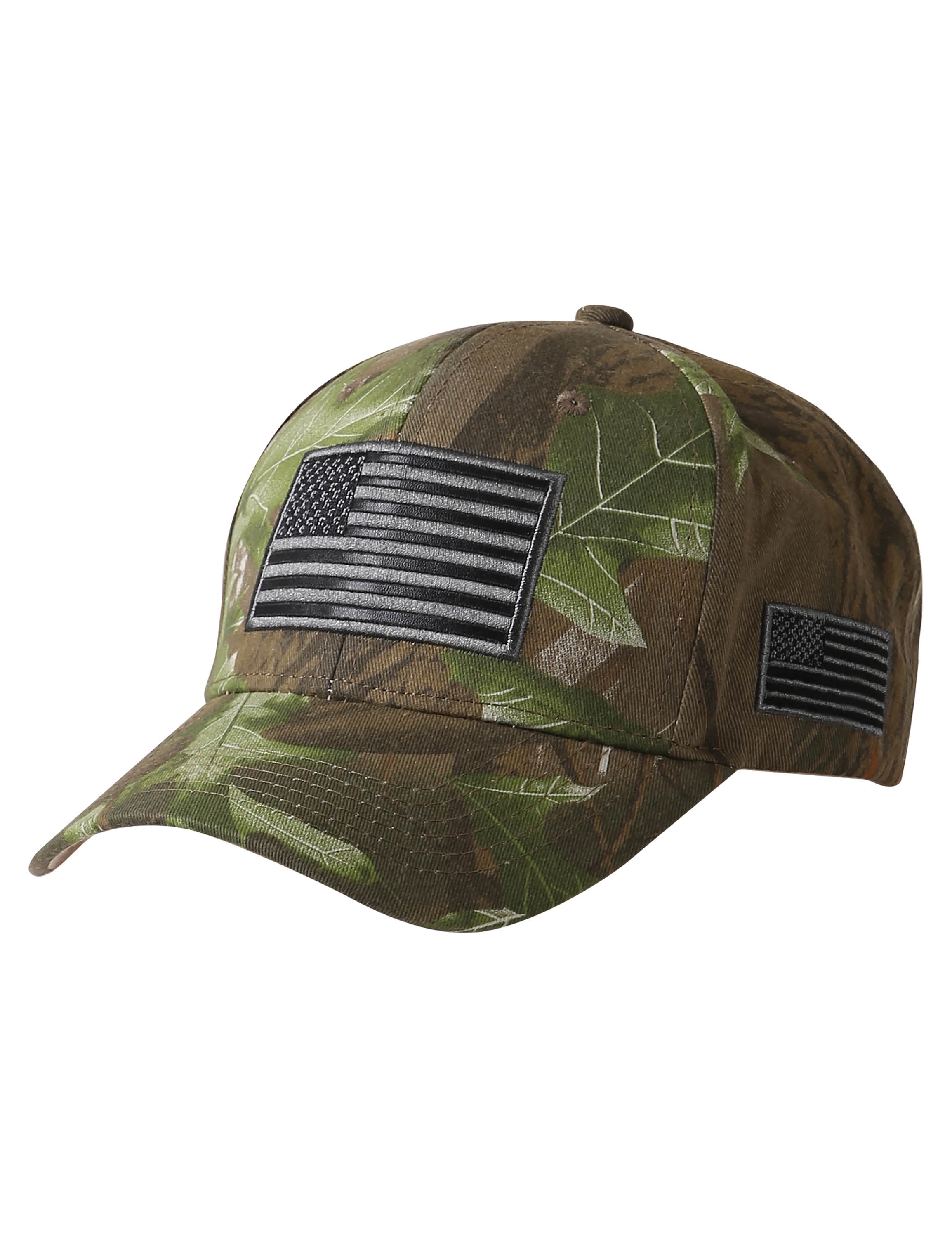 US American Flag Embroidered Tactical Military Cap - Walmart.com