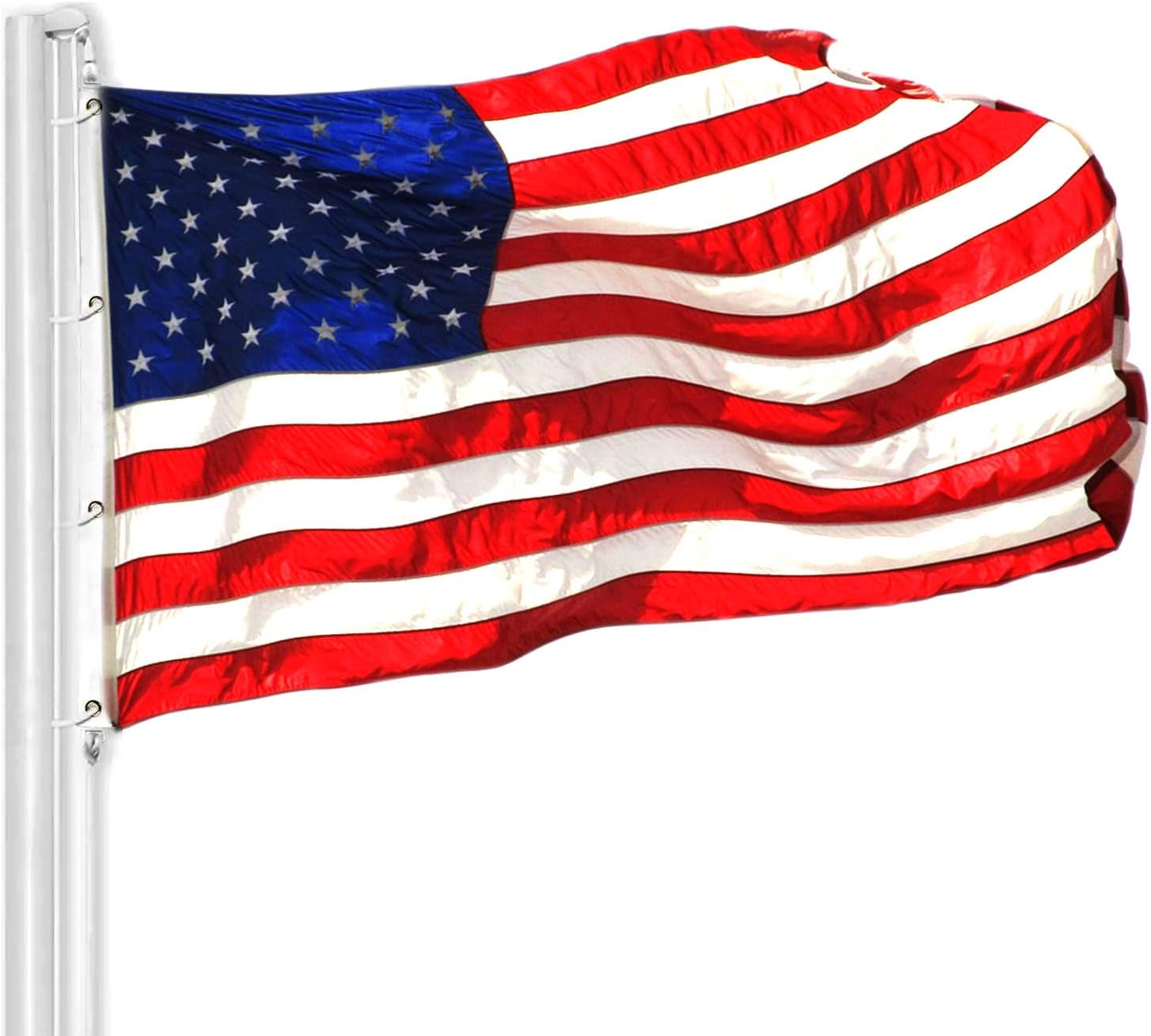 US American Flag, Indoor/Outdoor, Double Side - with Brass Grommets ...