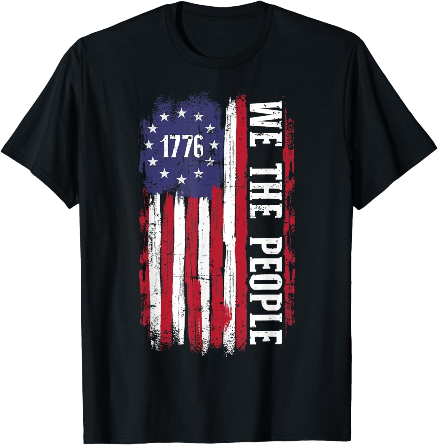 US American flag 1776 we the people for independence day T-Shirt ...