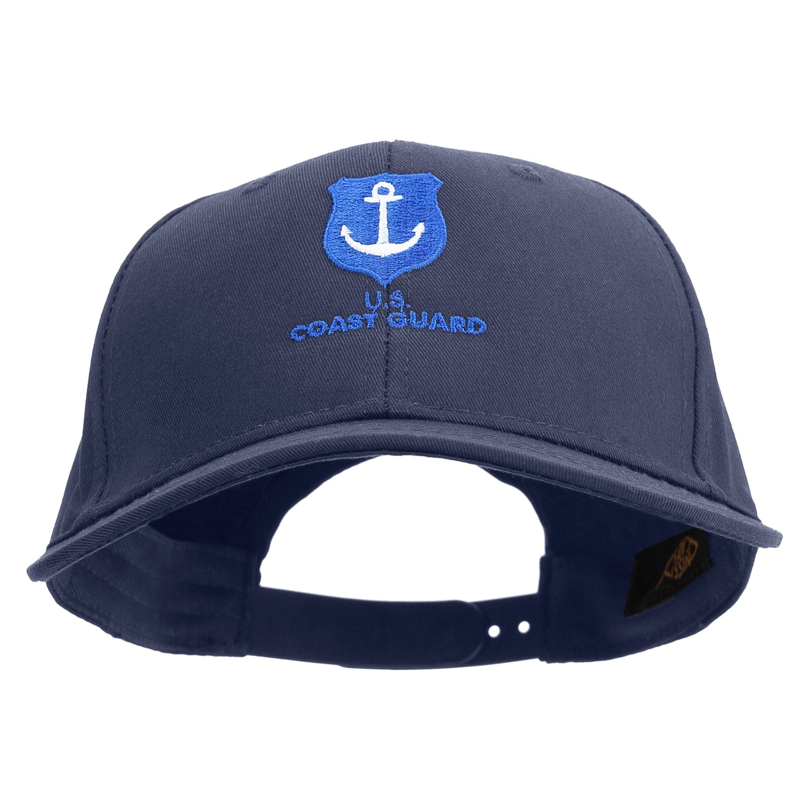 US Anchor Coast Guard Embroidered Six Panels Pro Style Cap - Navy OSFM ...