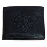 US Armed Forces Collection - Genuine Leather RFID Military Wallet for ...