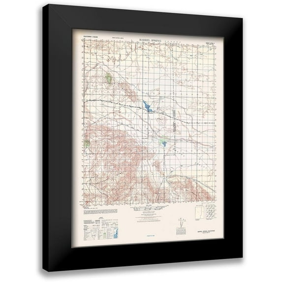 US Army 11x14 Black Modern Framed Museum Art Print Titled - Barrel ...