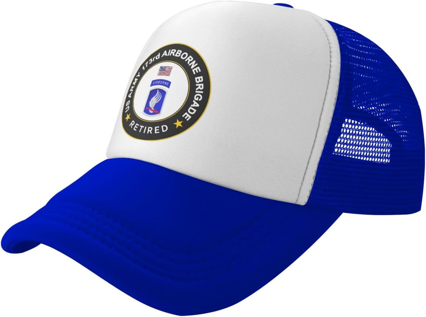 US Army 173rd Airborne Brigade Retired Trucker Hats: Stylish Protection ...