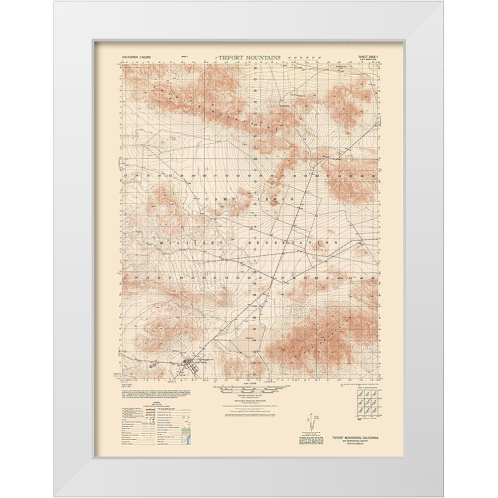 US Army 19x24 White Modern Wood Framed Museum Art Print Titled ...