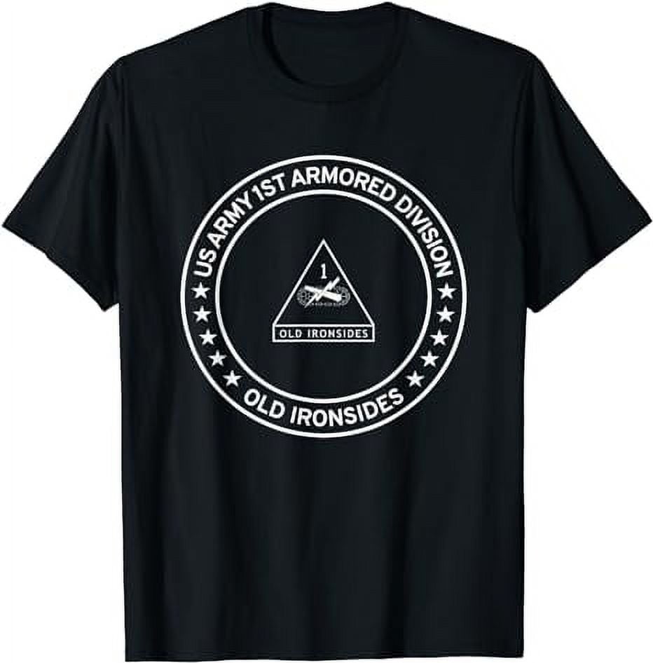 US Army 1st Armored Division Old Ironsides T-Shirt - Walmart.com