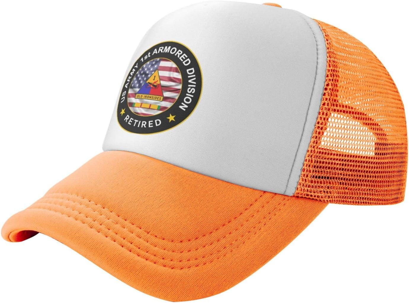 US Army 1st Armored Division Vietnam Service Combat Retired Trucker ...