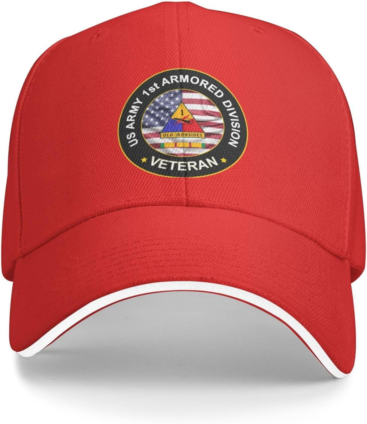 US Army 1st Armored Division Vietnam Service Combat Veteran Baseball ...