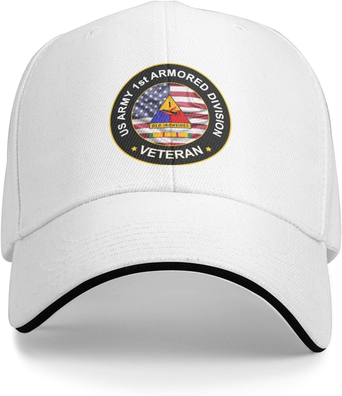 US Army 1st Armored Division Vietnam Service Combat Veteran Baseball ...