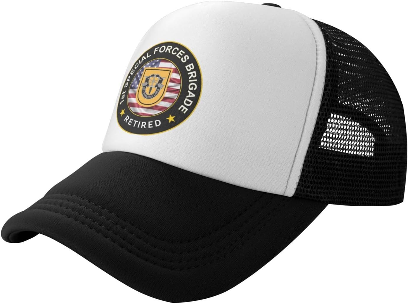 US Army 1st Special Forces Group Retired Trucker Hats: Stylish ...