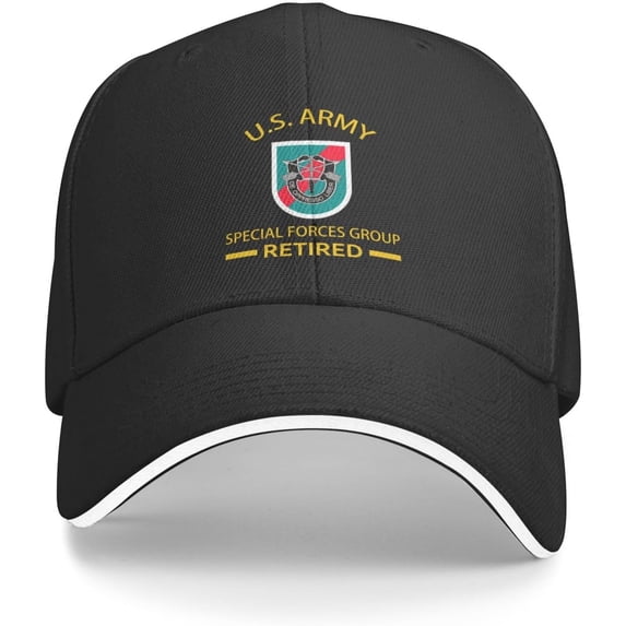 US Army 20th Special Forces Group Retired Baseball Cap Casquette ...
