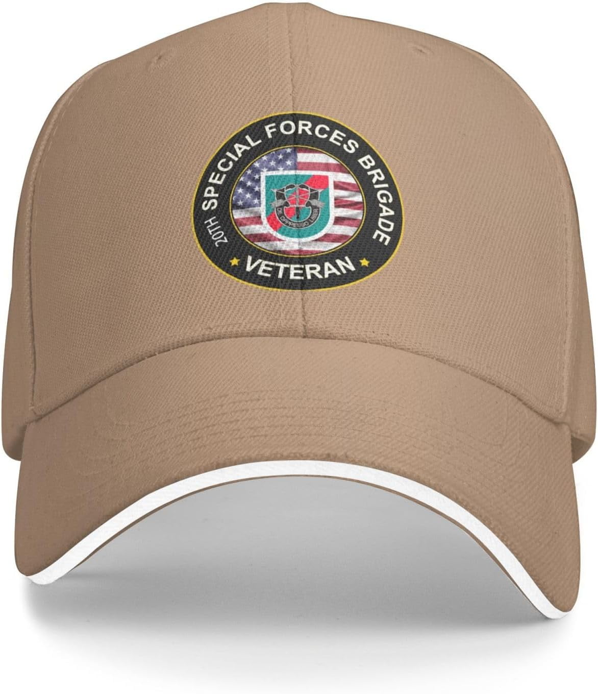 US Army 20th Special Forces Group Veteran Baseball Cap Outdoor Trucker ...