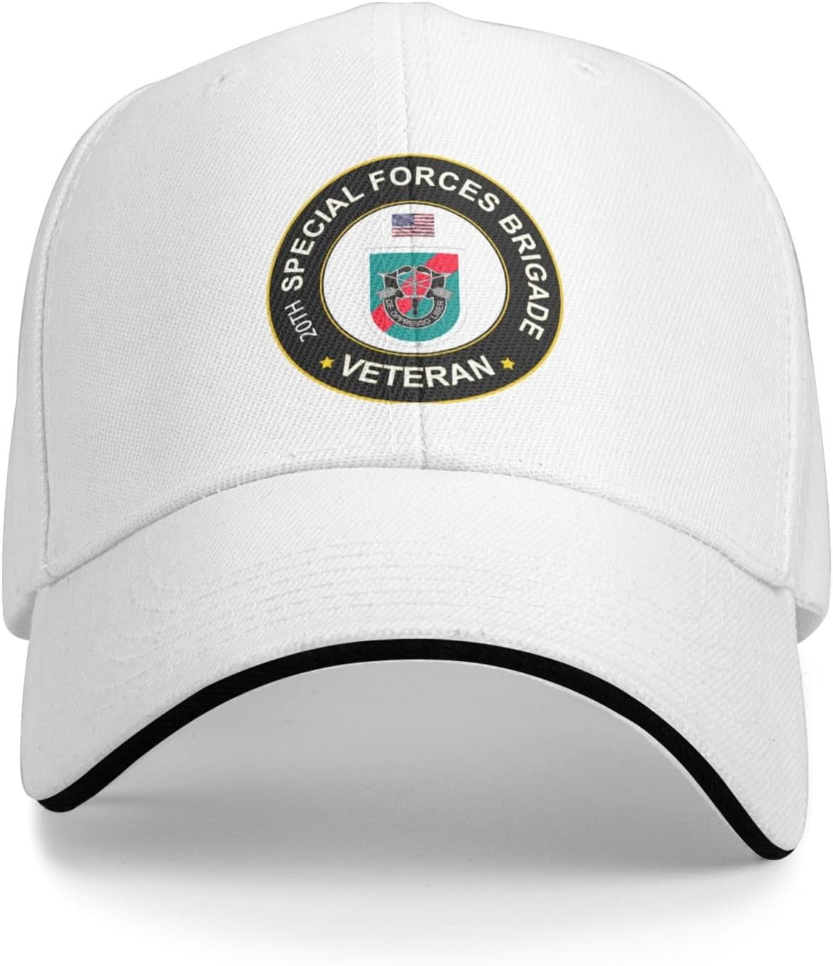 US Army 20th Special Forces Group Veteran Baseball Cap Outdoor Trucker ...