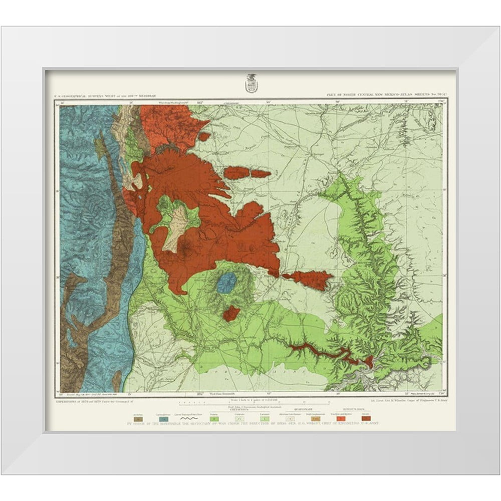 US Army 22x20 White Modern Wood Framed Museum Art Print Titled - New ...