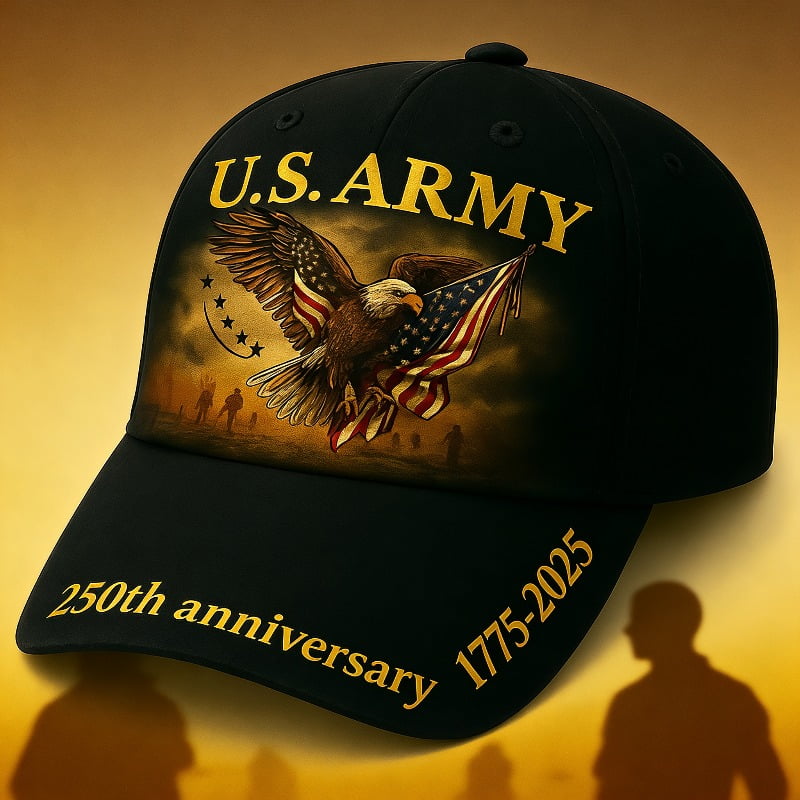 US Army 250th Anniversary 1775-2025 Eagle Commemorative Cap - Walmart.com