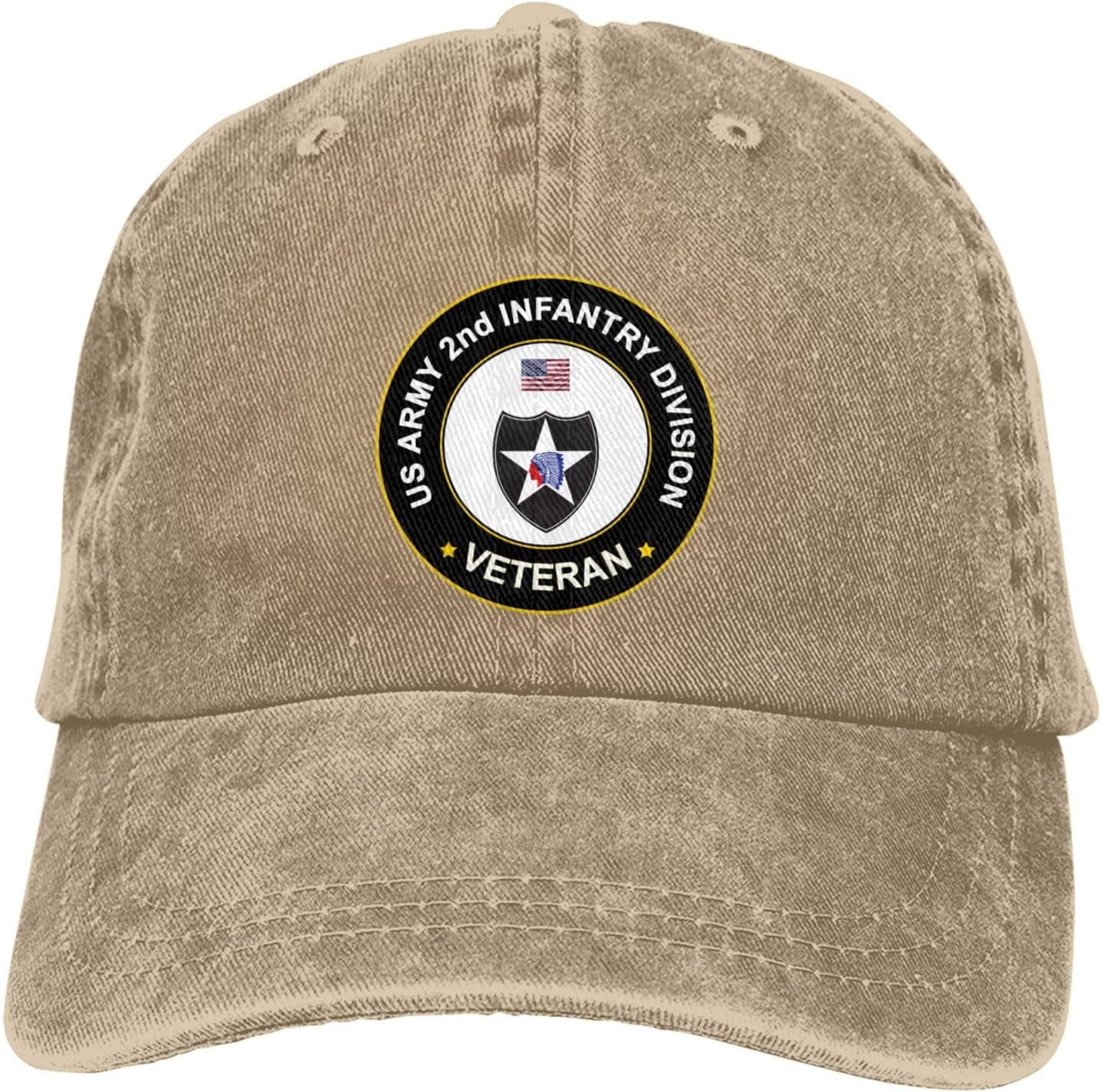 US Army 2nd Infantry Division Veteran Dad Hat Baseball Unisex Baseball ...