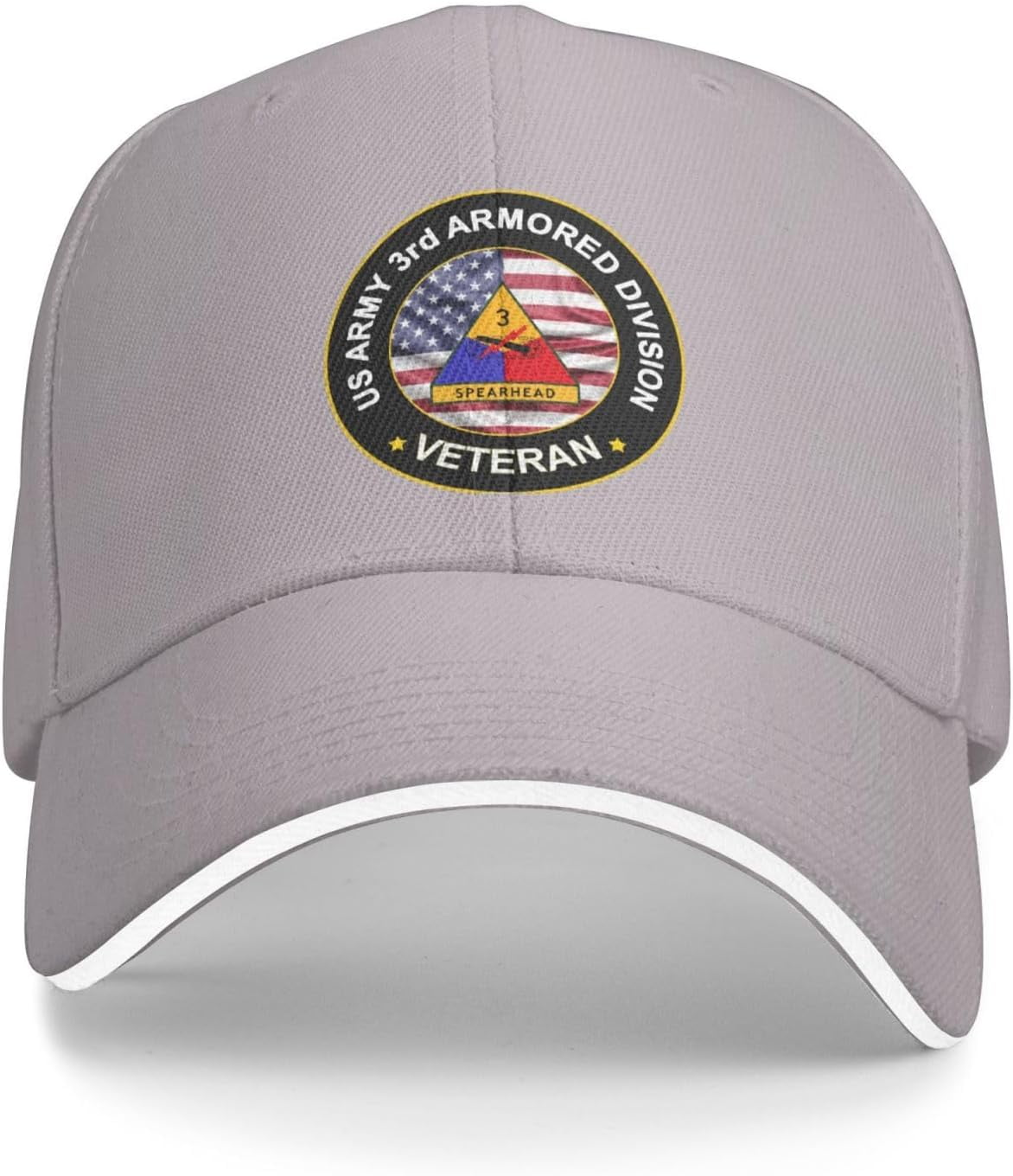 US Army 3rd Armored Division Veteran Baseball Cap Outdoor Trucker Hats ...