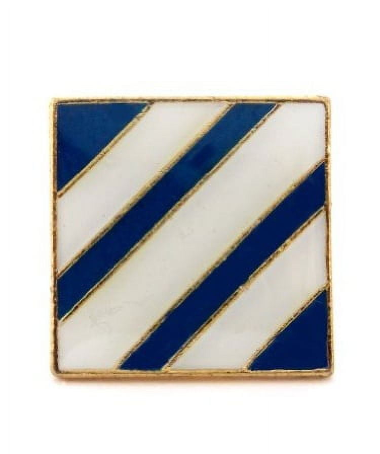 US Army 3rd Infantry Division Lapel Hat Pin Gift Military PPM655 (1 pin ...
