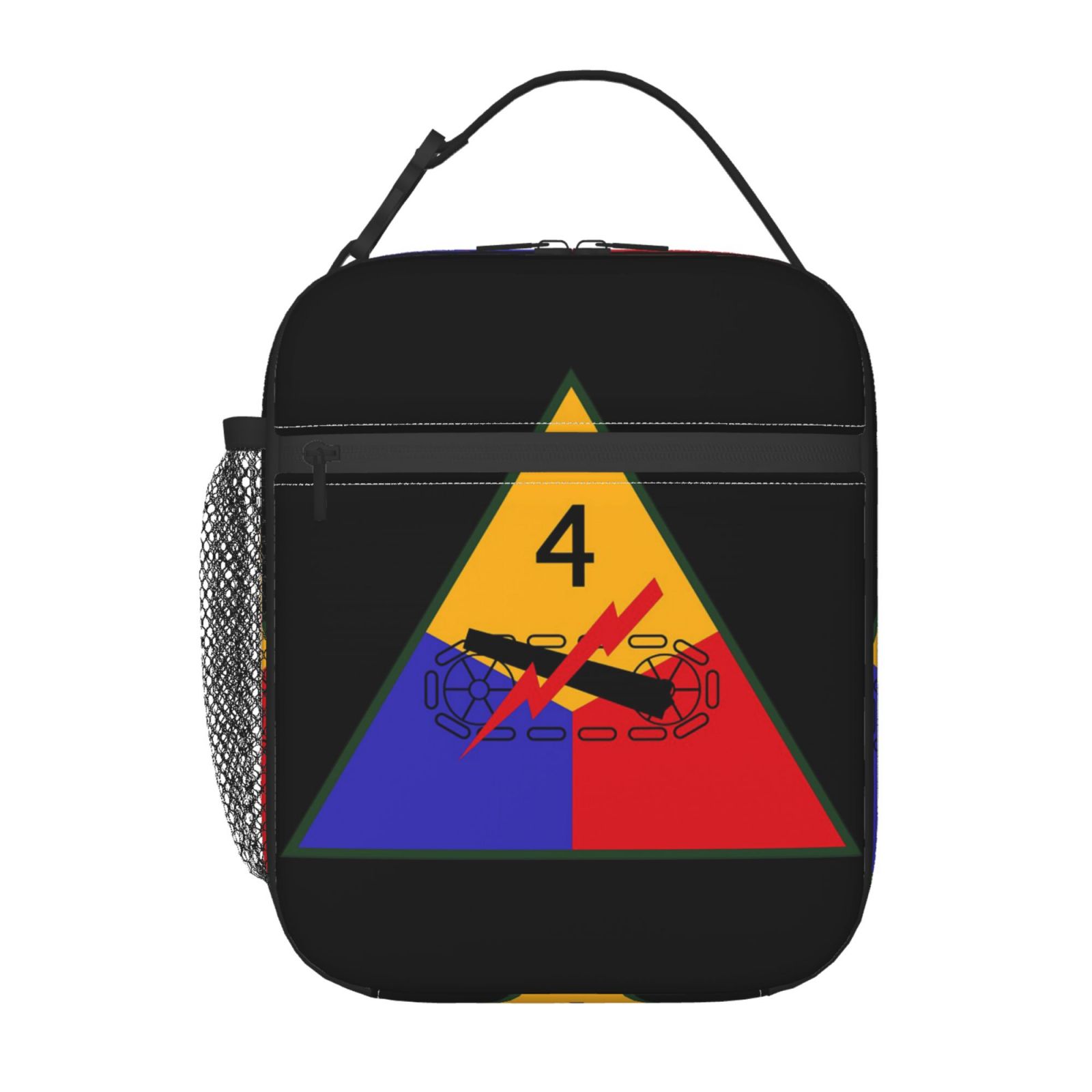 US Army 4th Armored Division Veteran Insulated Lunch Bag Lunch Box for ...