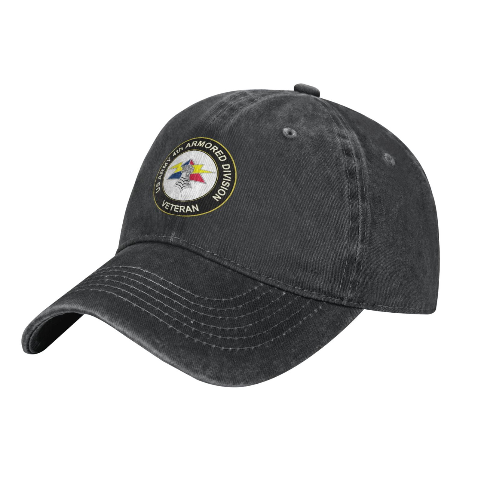 US Army 4th Armored Division Veteran Men Women Baseball Cap Classic ...
