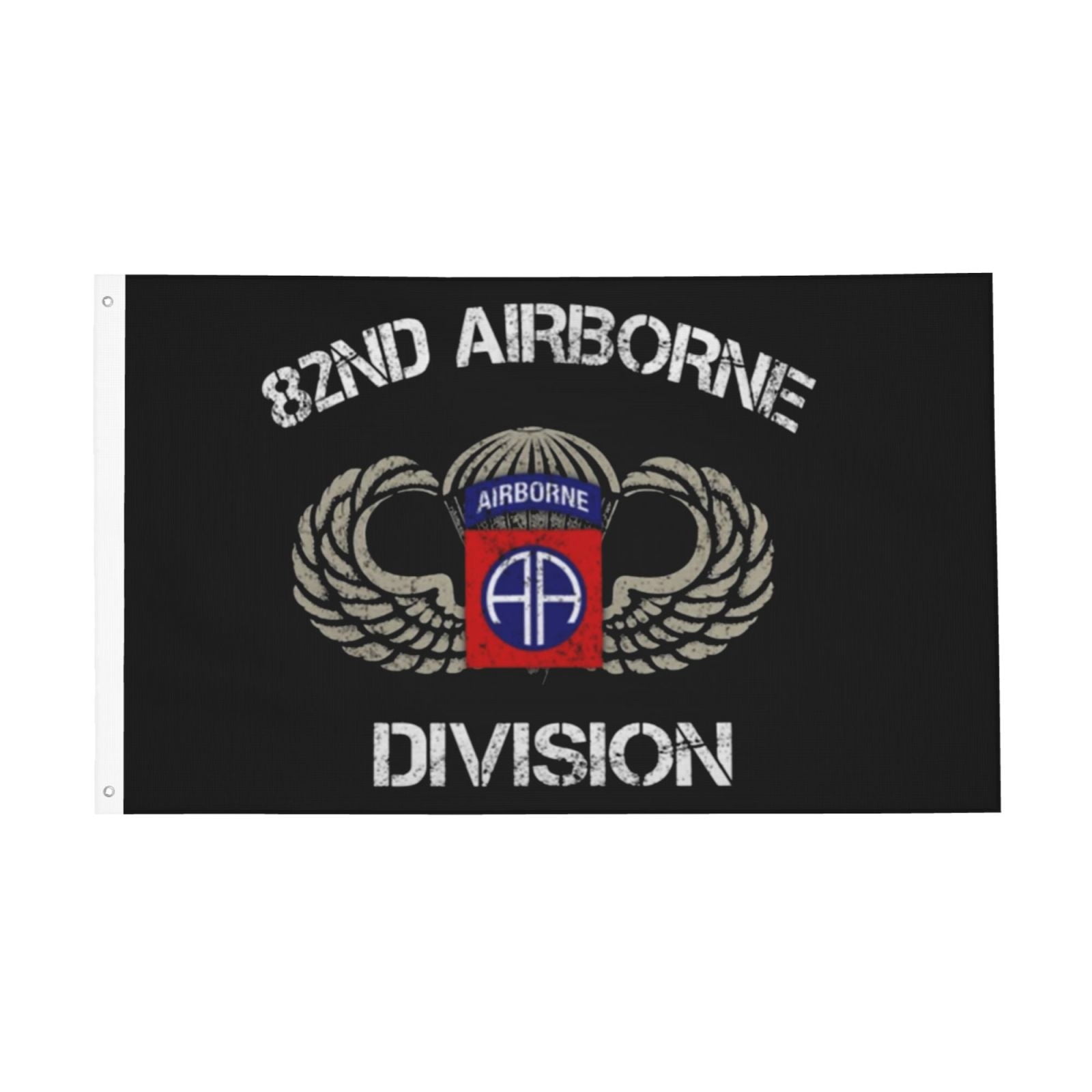 US Army 82nd AIRBORNE Division Double Sided Banner 3x5FT Banner Breeze ...