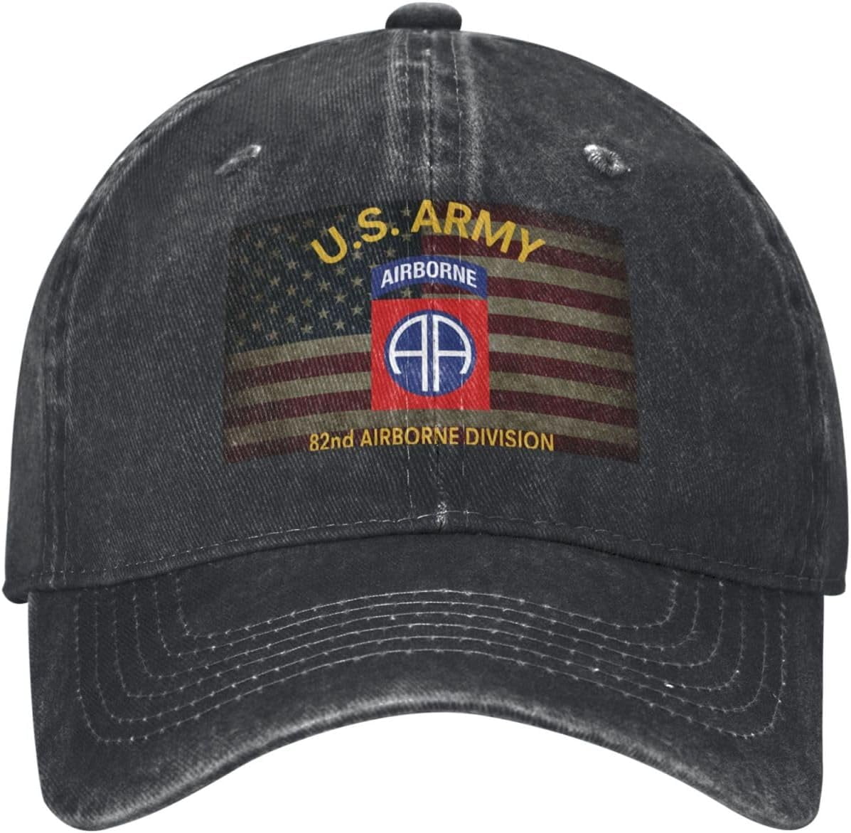 US Army 82nd Airborne Division Baseball Cap Adjustable Personalized ...
