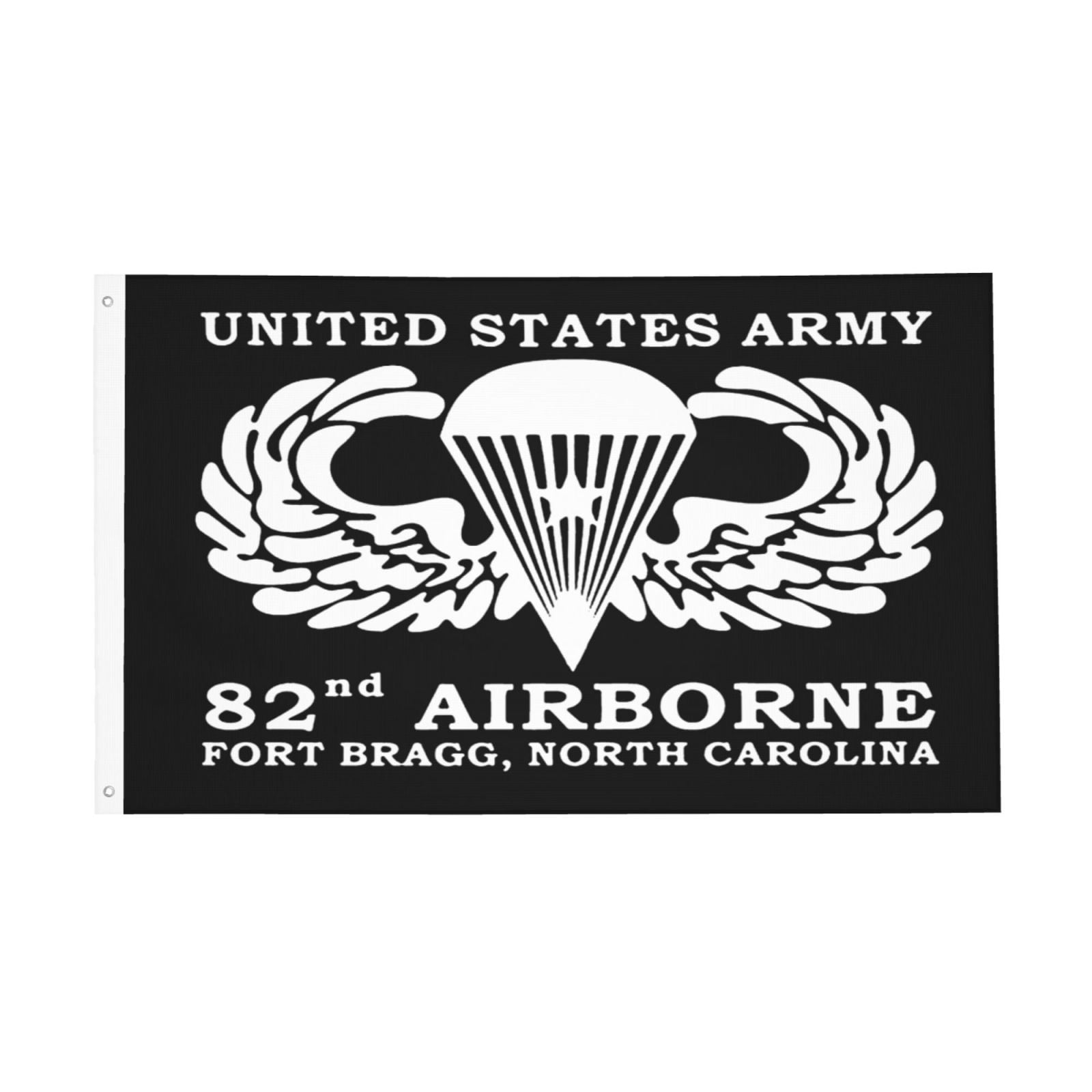 US Army 82nd Airborne Fort Bragg North Carolina Double Sided Banner ...