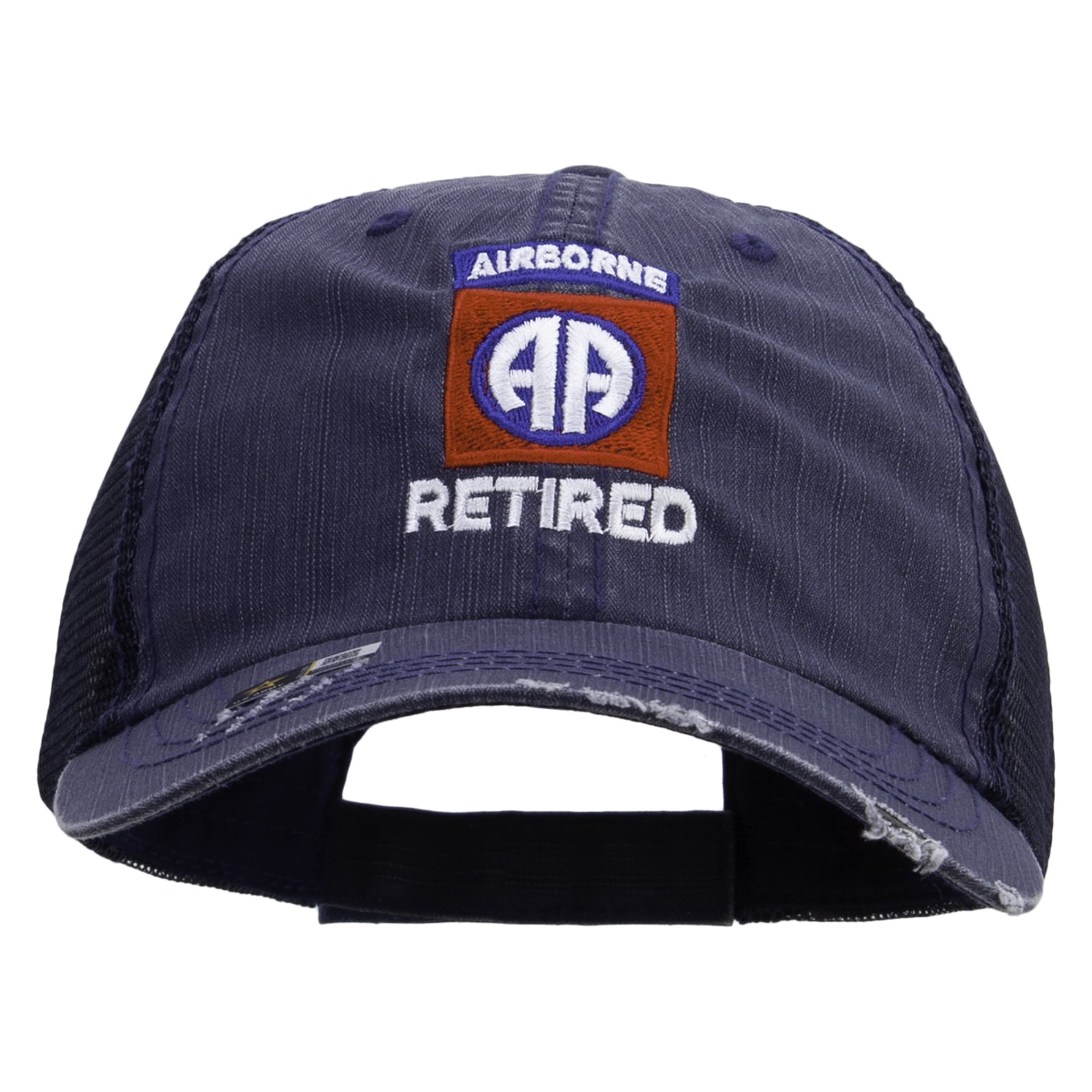 US Army 82nd Airborne Retired Embroidered Low Profile Cotton Mesh Cap ...