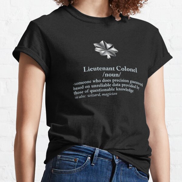 US Army / Air Force Lieutenant Colonel Definition Gift designed and ...