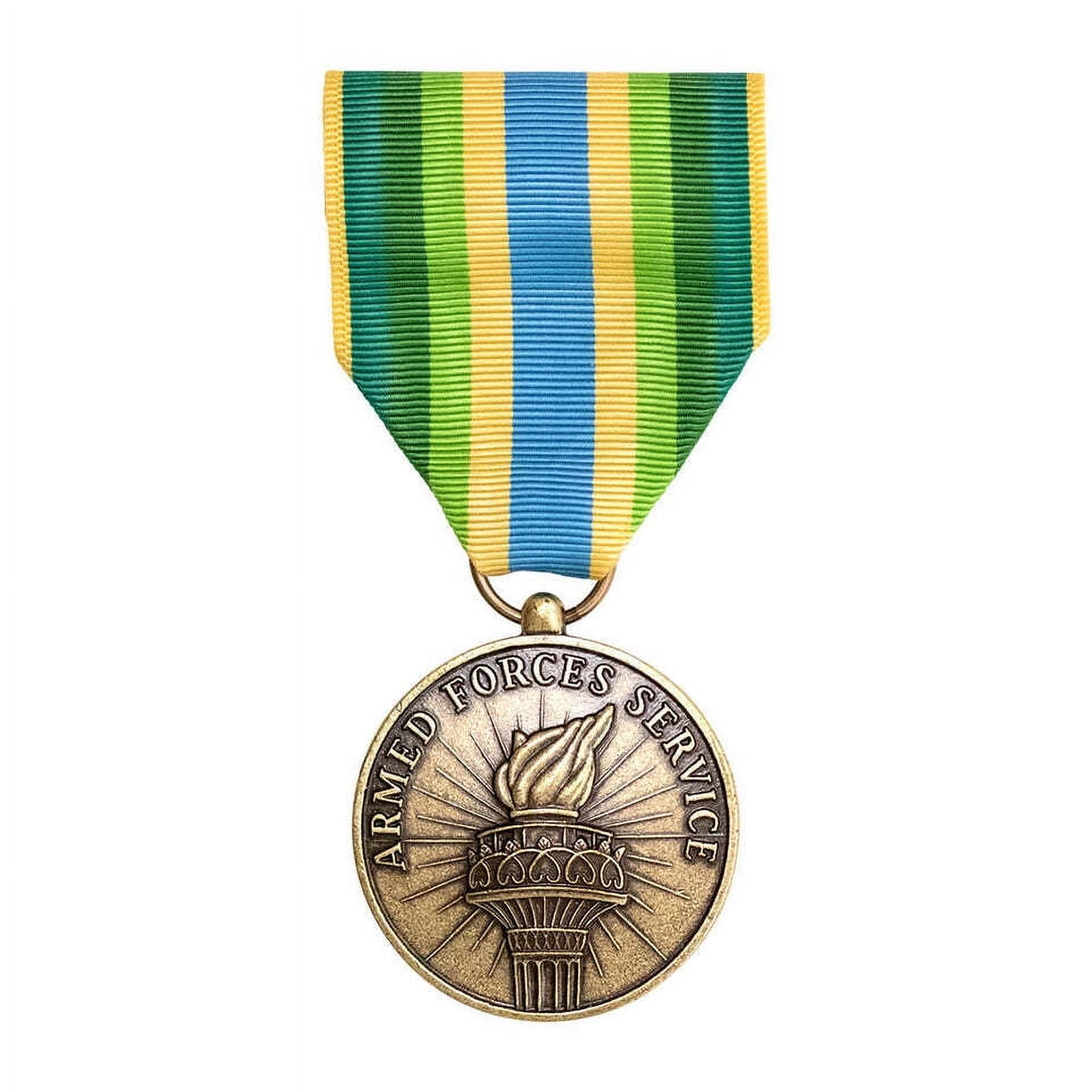 US Army Armed Forces Service AFSM Full Size Medal Award Official ...