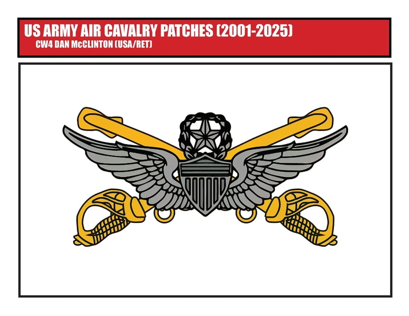 US Army Aviation Unit Patches US Army Air Cavalry Patches (2001-2025 ...