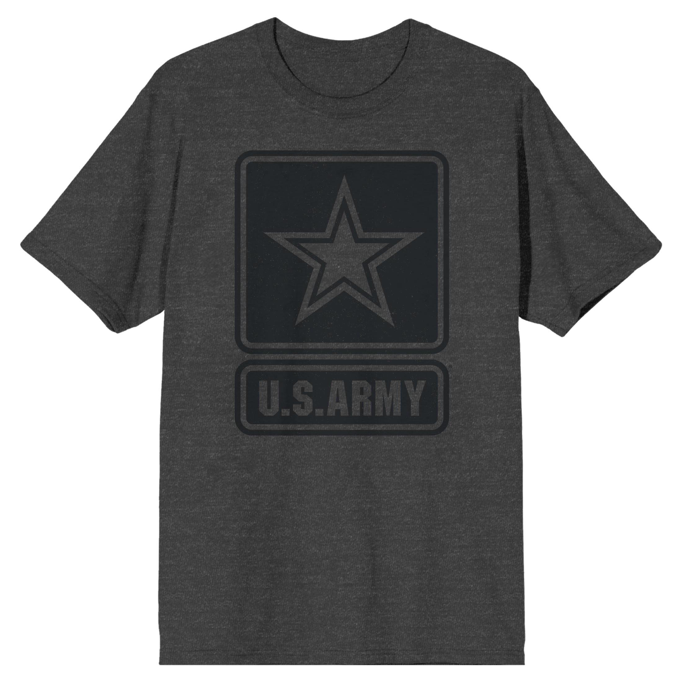 US Army Black Logo Mens Grey T-Shirt-M - Walmart.com