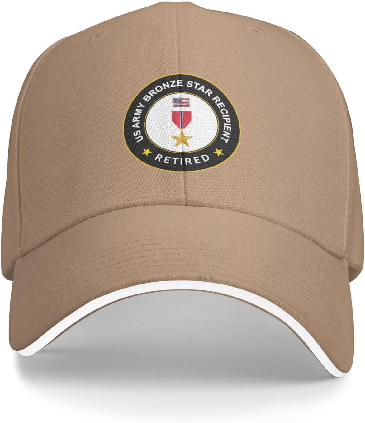 US Army Bronze Star Medal Recipient Retired Baseball Cap Casquette ...