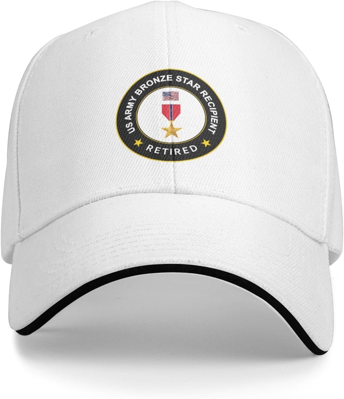 US Army Bronze Star Medal Recipient Retired Baseball Cap Casquette ...