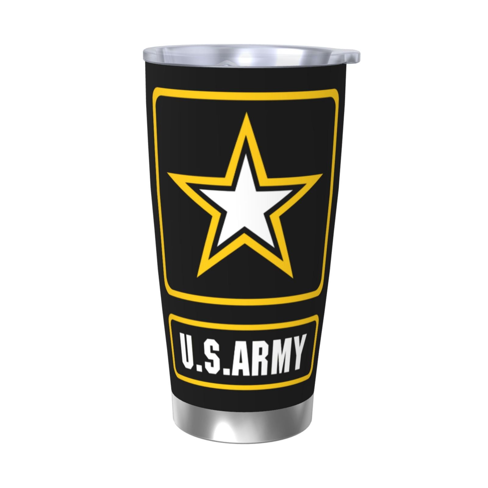 US Army Car Coffee Cup Stainless Steel Vacuum Insulated Travel Tumbler ...
