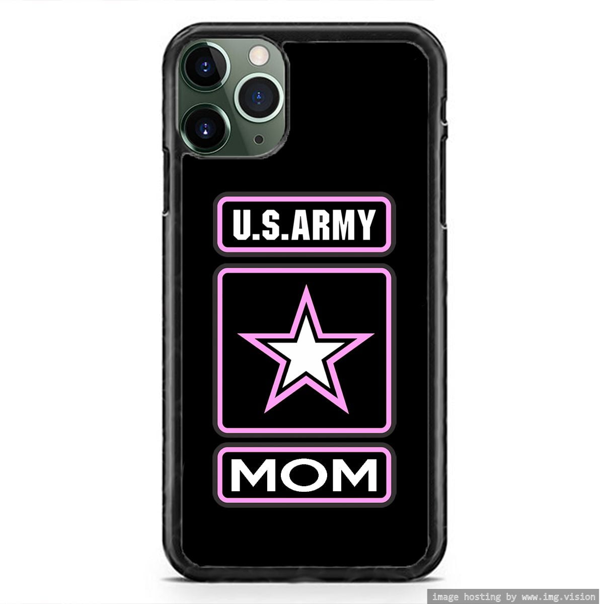 US Army Case Proud Military Mom Soldier Shockproof Hard Rubber Custom ...