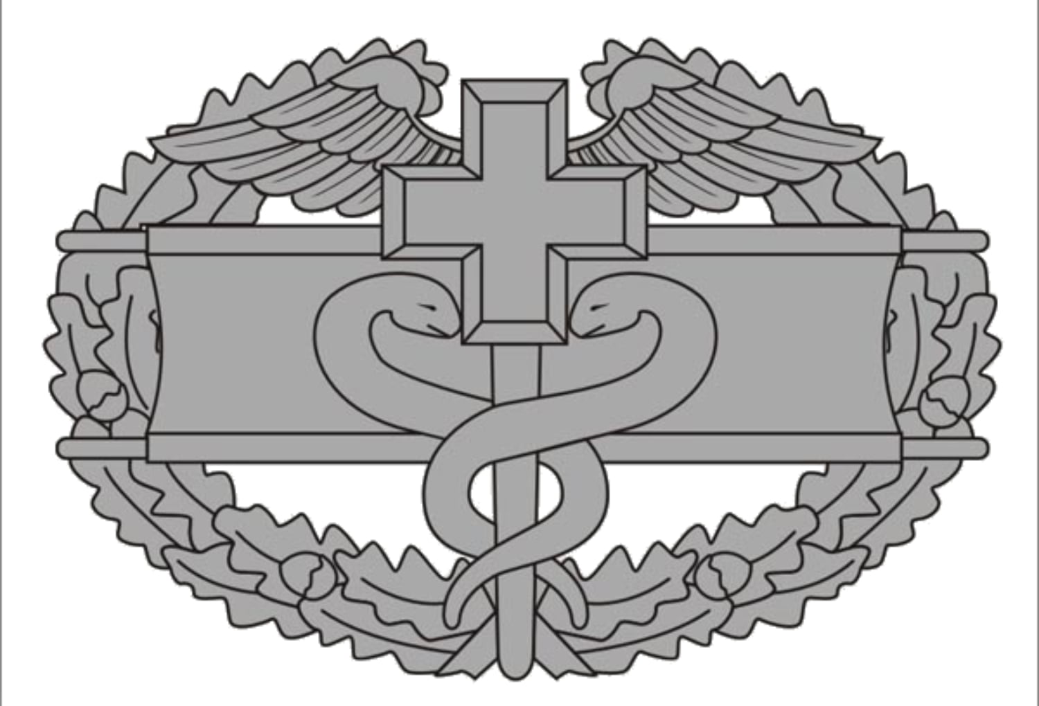 US Army Combat Medical Badge Decal - Veteran Owned Business - Walmart.com