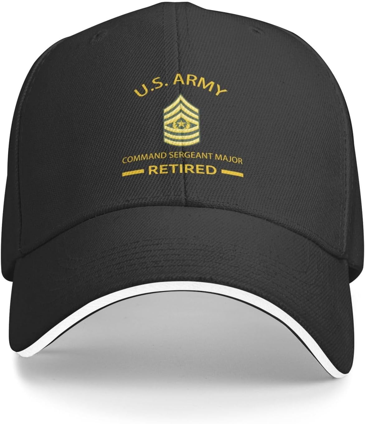US Army Command Sergeant Major Retired Baseball Cap Casquette Outdoor ...