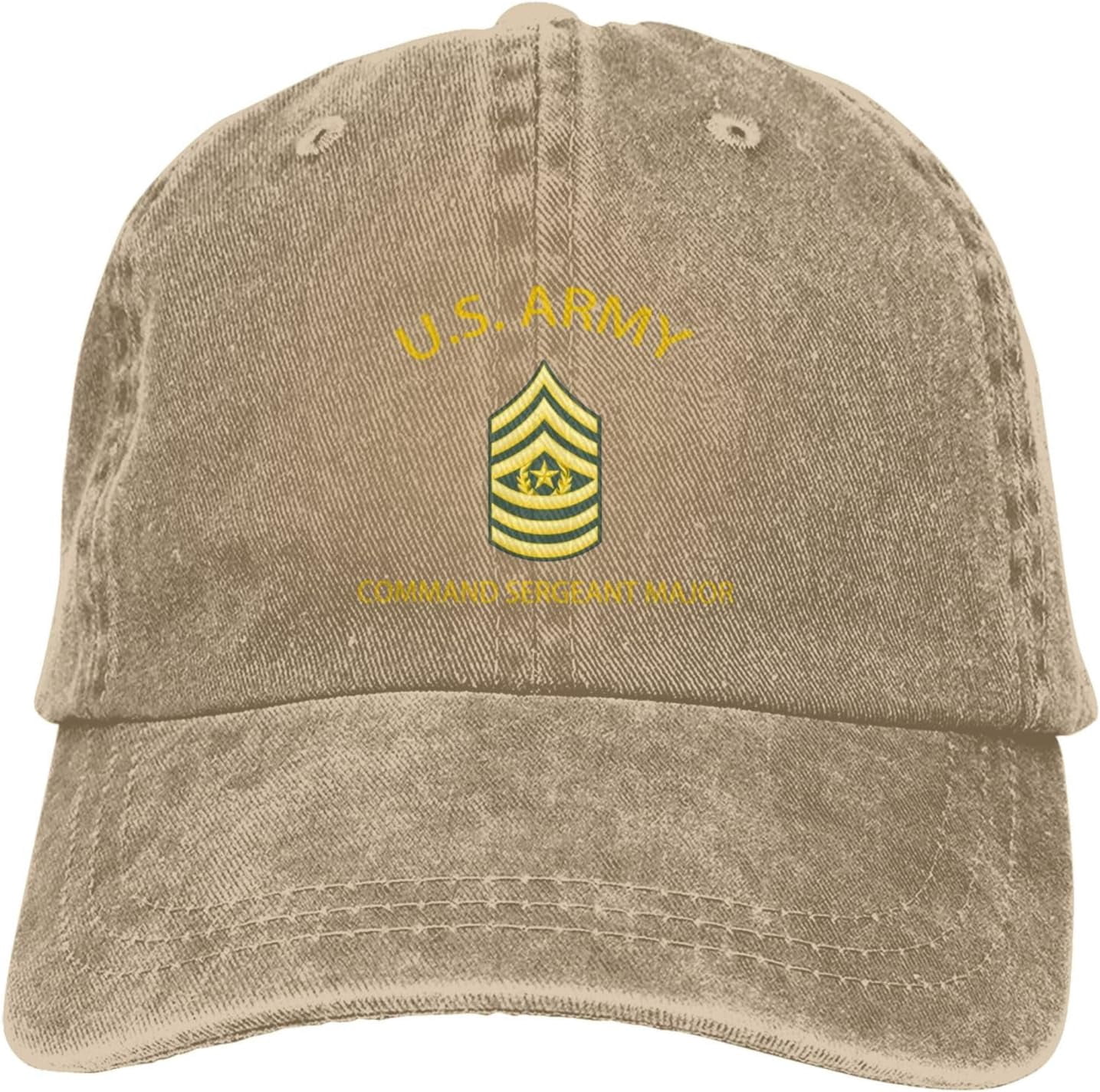 US Army Command Sergeant Major Veteran Dad Hat Baseball Unisex Baseball ...