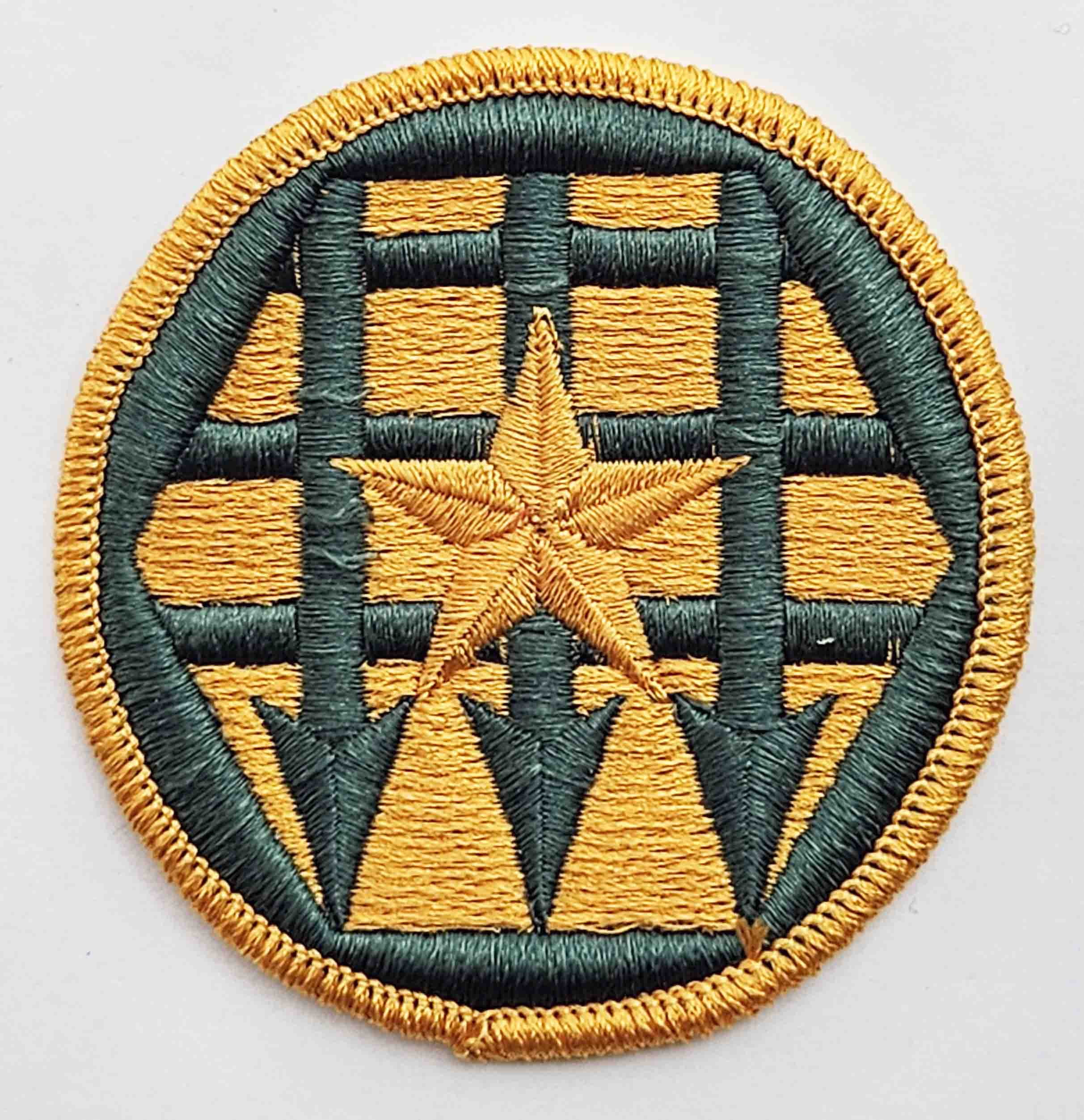 US Army Corrections Command (Sew-On) Service Uniform SSI Patch - Color ...