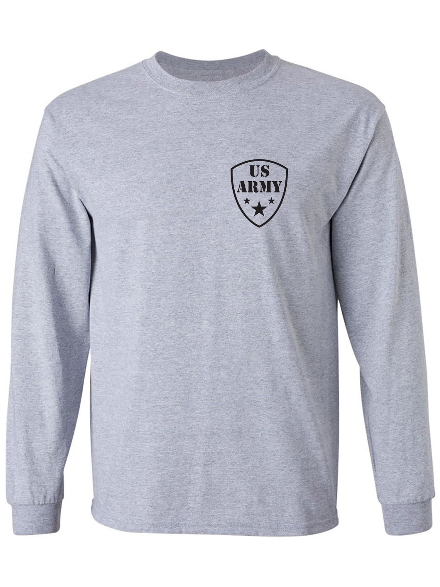US Army Crest Adult Long Sleeve T-shirt - Walmart.com