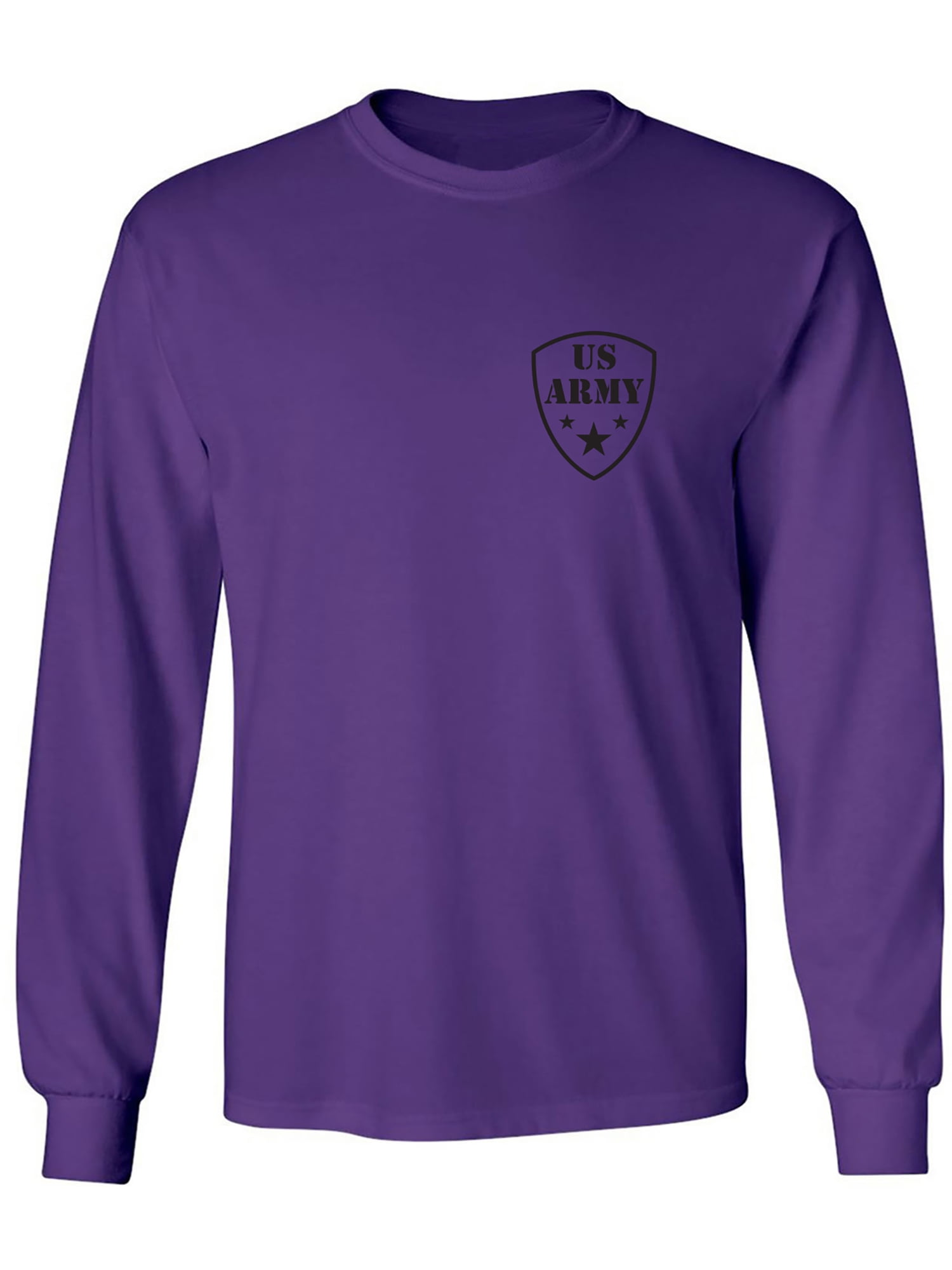 US Army Crest Adult Long Sleeve T-shirt - Walmart.com