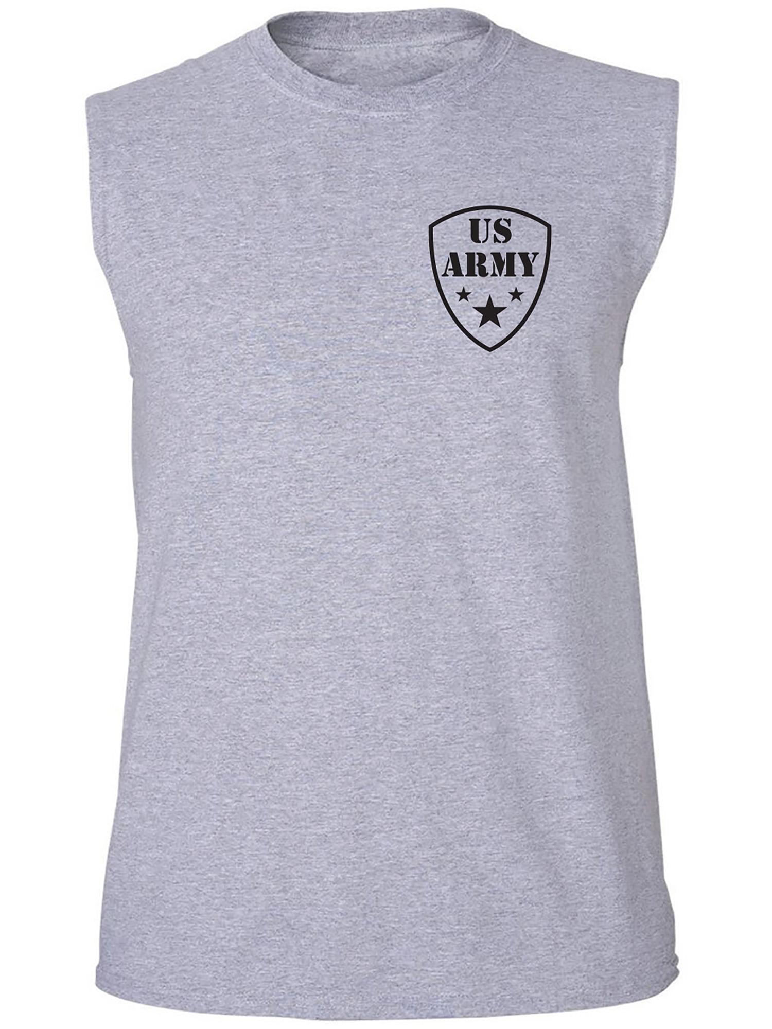 US Army Crest Adult Sleeveless Tee - Walmart.com