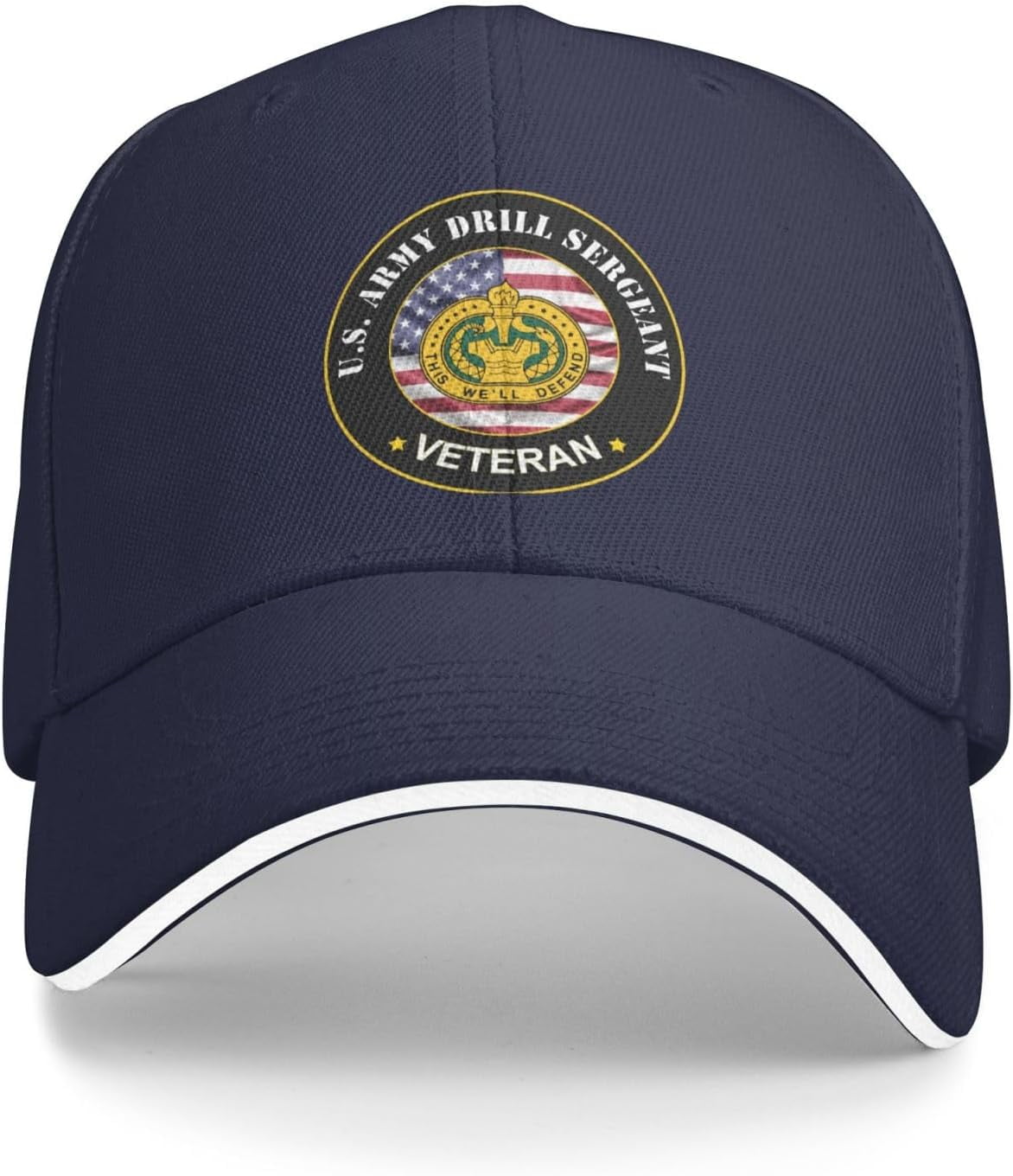 US Army Drill Sergeant Veteran Baseball Cap Outdoor Trucker Hats ...