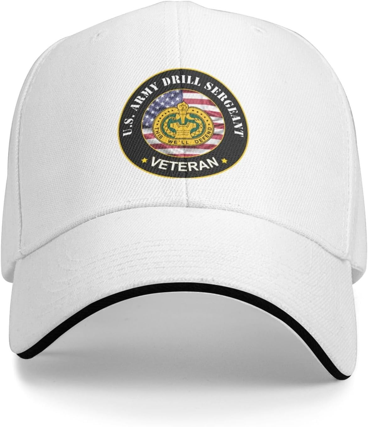 US Army Drill Sergeant Veteran Baseball Cap Outdoor Trucker Hats ...