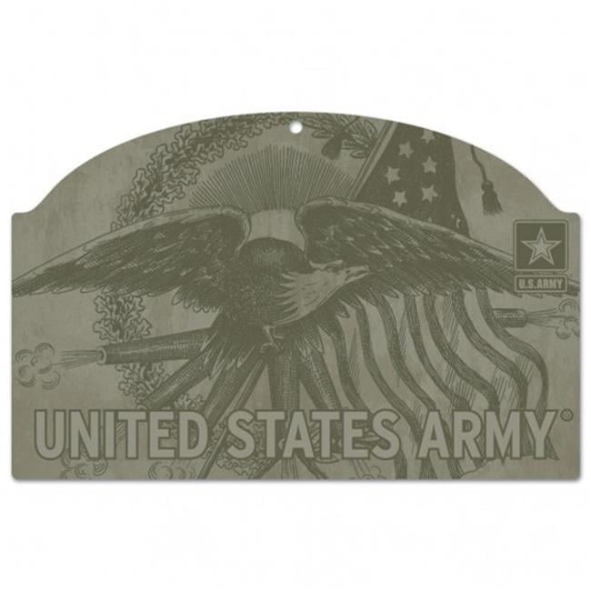 US Army Eagle 11x17 Wood Sign - Walmart.com
