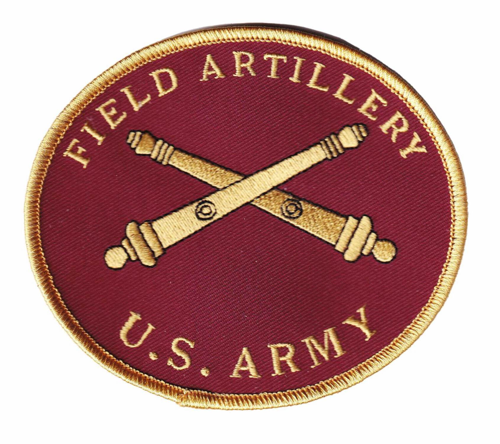US Army Field Artillery Patch – Plastic Backing/Sew On, 4 - Walmart.com