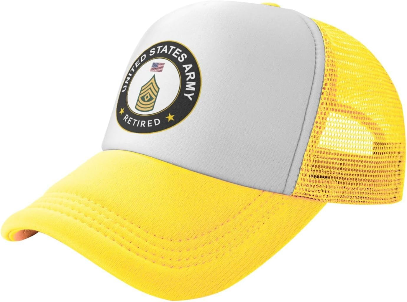 US Army First Sergeant Retired Trucker Hats: Stylish Protection for Any ...