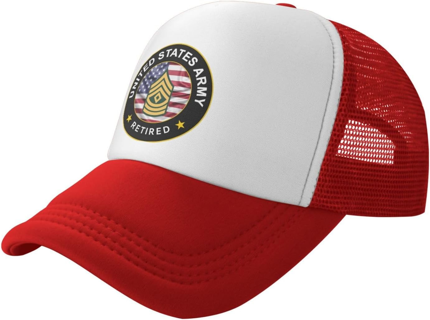 US Army First Sergeant Retired Trucker Hats: Stylish Protection for Any ...