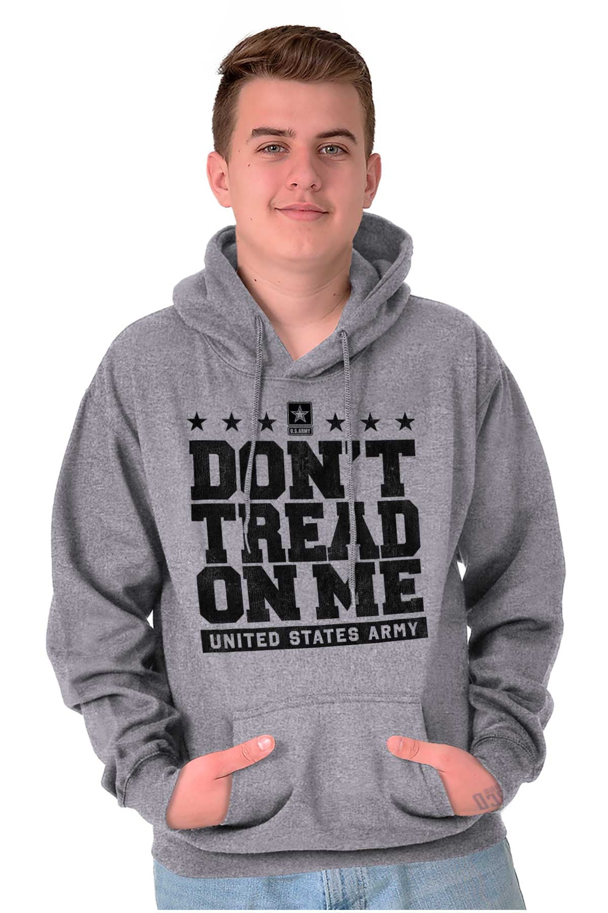 US Army Gadsden Flag Slogan Saying Hoodie Sweatshirt Women Men Brisco ...